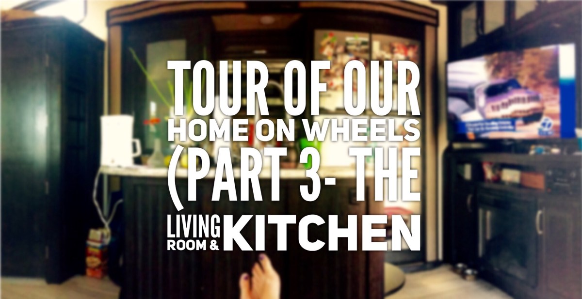 Tour of Our Home on Wheels (part 3- the living room and kitchen) | Home ...